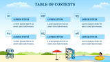 Free Water Park Presentation Theme for Google Slides and PowerPoint