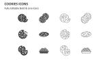 Cookies Icons for PowerPoint and Google Slides - PPT Slides