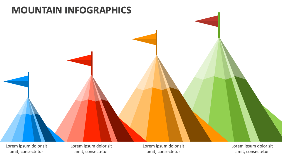 Mountain Infographics Template for PowerPoint and Google Slides - PPT ...