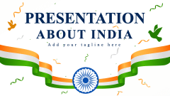 Free Presentation About India for Google Slides and PowerPoint
