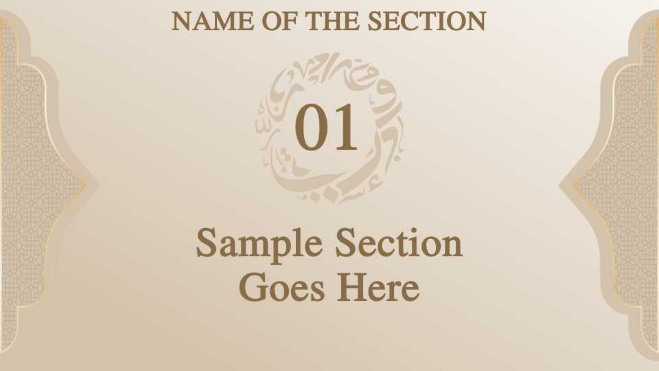 Arabic Presentation Theme for PowerPoint and Google Slides - PPT Slides