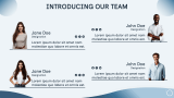 Abstract Blue Presentation Theme for Google Slides and PowerPoint - PPT ...