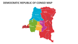 Democratic Republic of Congo Map for Google Slides and PowerPoint - PPT ...
