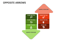 Opposite Arrows Template for PowerPoint and Google Slides - PPT Slides