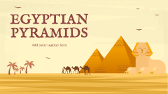 Free Egyptian Pyramids Presentation for Google Slides and PowerPoint