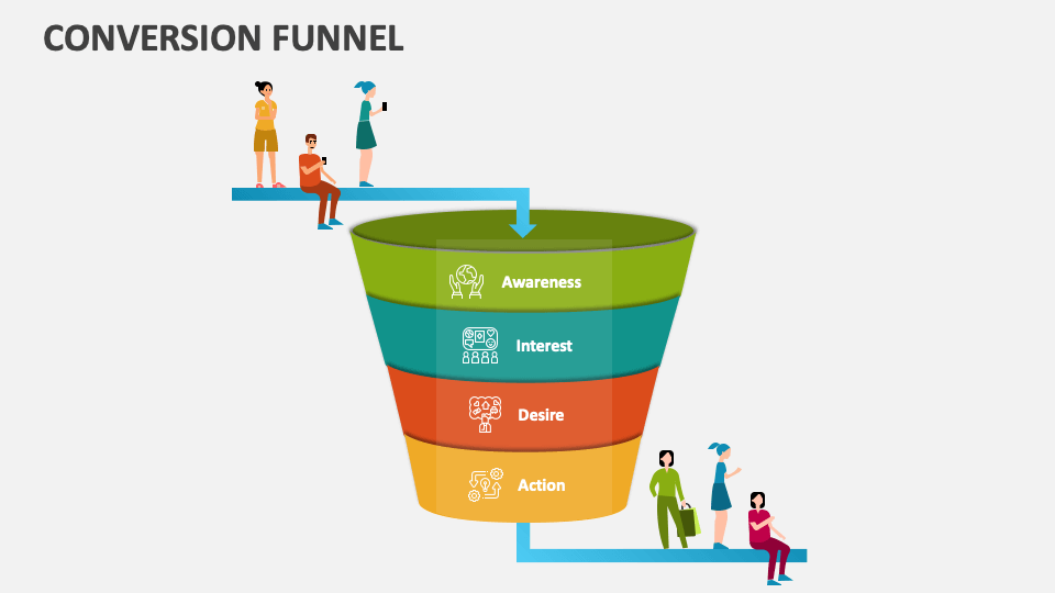 Conversion Funnel PowerPoint and Google Slides Template - PPT Slides Conversion Funnel PowerPoint and Google Slides Template - PPT Slides