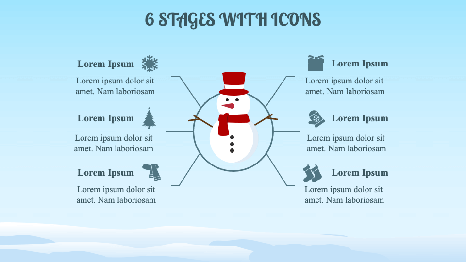 Snowman Presentation Theme for PowerPoint and Google Slides - PPT Slides