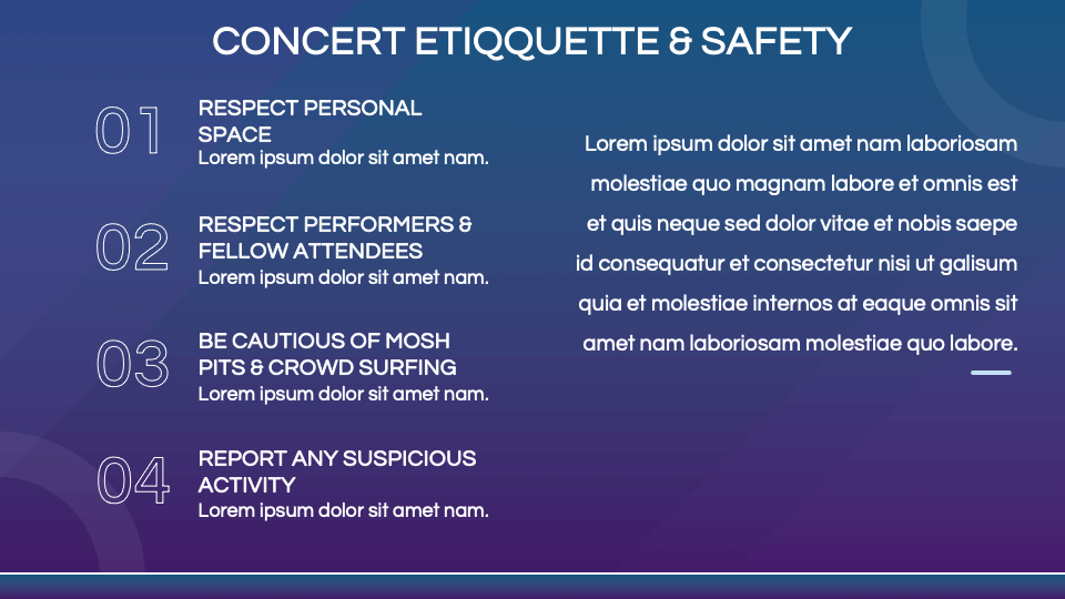 Free Live Concert Presentation Theme for Google Slides and PowerPoint ...