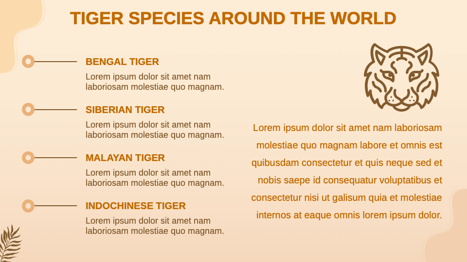 Free - Tiger Presentation Template for Google Slides and PowerPoint ...