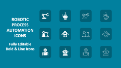 Robotic Process Automation Icons for Google Slides and PowerPoint