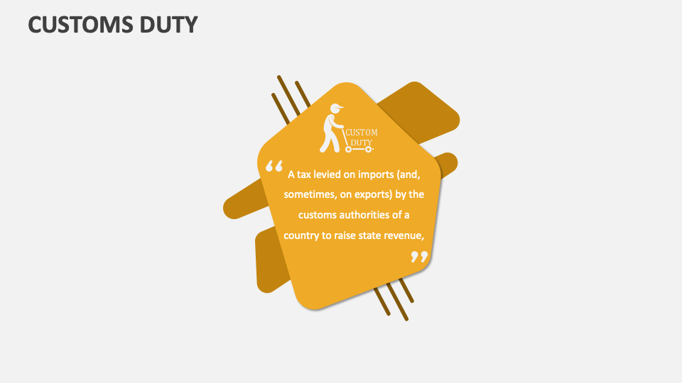 Customs Duty PowerPoint and Google Slides Template - PPT Slides