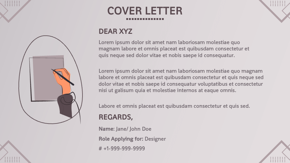 Free Student Resume Presentation for Google Slides and PowerPoint