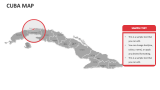 Cuba Map for Google Slides and PowerPoint - PPT Slides