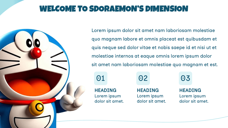 Free Doraemon Template for Google Slides and PowerPoint - PPT Slides