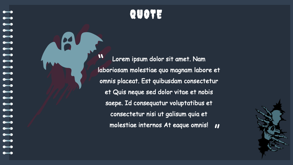 Horror Story Presentation Theme for PowerPoint and Google Slides - PPT ...