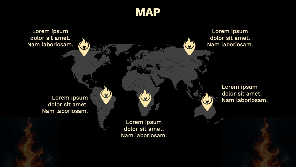 Free Fire Background Theme for Google Slides and PowerPoint