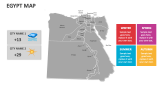 Egypt Map for Google Slides and PowerPoint - PPT Slides
