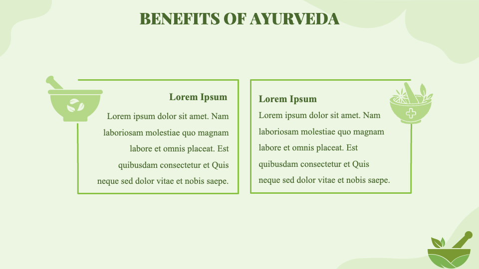 Free Ayurveda Theme for PowerPoint and Google Slides - PPT Slides