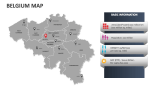 Belgium Map for Google Slides and PowerPoint - PPT Slides