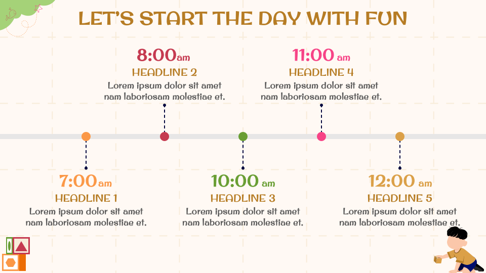 Free - Preschool Template for Google Slides and PowerPoint - PPT Slides