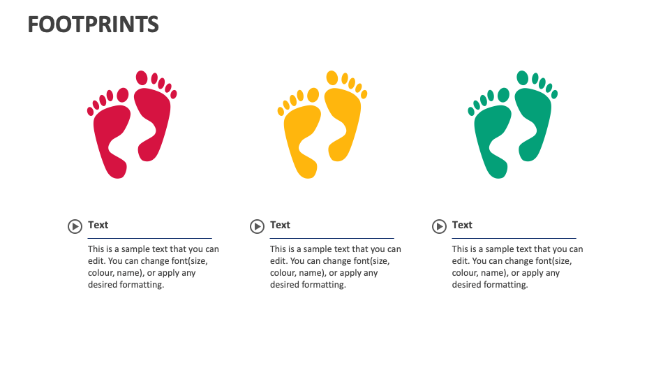 Footprints Template for PowerPoint and Google Slides - PPT Slides