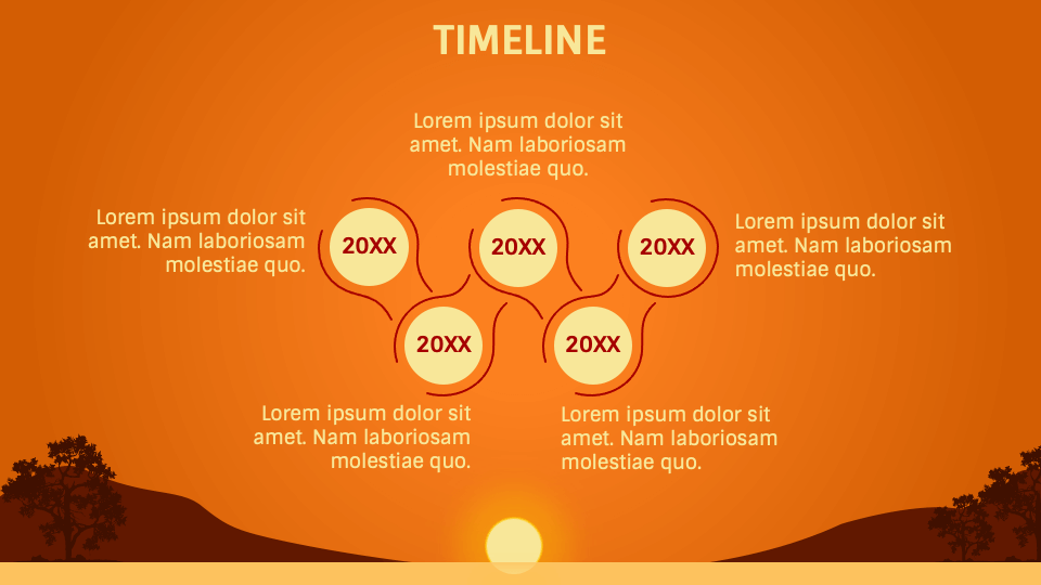 Free Sunset Presentation Theme for Google Slides and PowerPoint