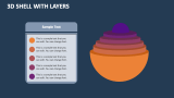 3D Shell with Layers Template for PowerPoint and Google Slides - PPT Slides