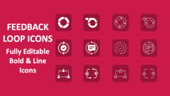 Feedback Loop Icons for Google Slides and PowerPoint