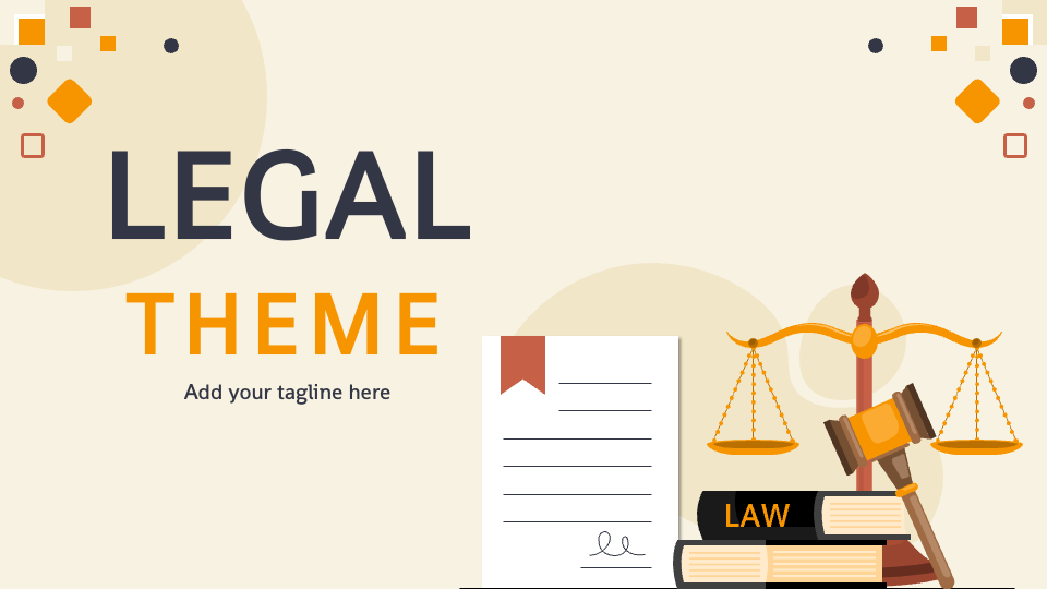 Free Legal Theme for Google Slides and PowerPoint