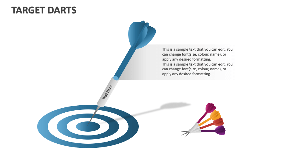 Target Darts Template for PowerPoint and Google Slides - PPT Slides