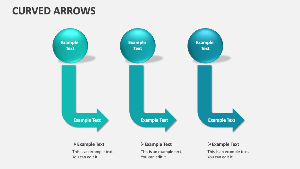Curved Arrows Template for PowerPoint and Google Slides - PPT Slides