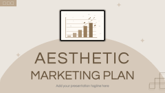Aesthetic Marketing Plan Template for Google Slides and PowerPoint