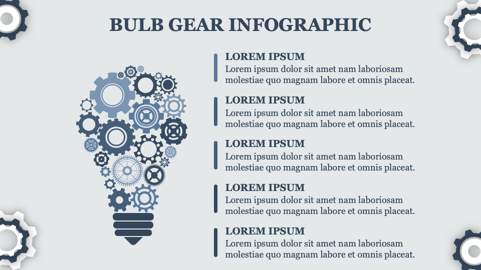 Free Gear Presentation Theme for Google Slides and PowerPoint