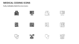 Medical Coding Icons for Google Slides and PowerPoint