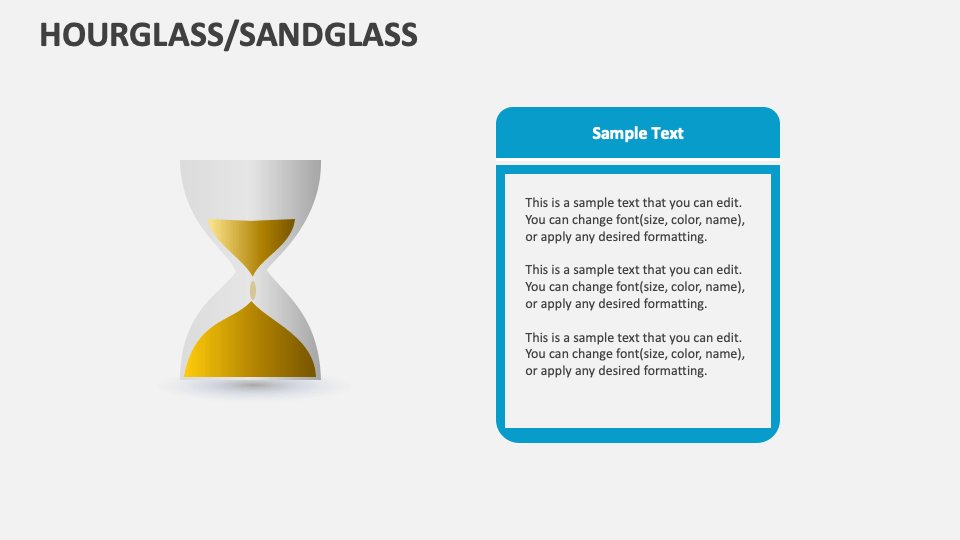 Hourglass/Sandglass Template for PowerPoint and Google Slides - PPT Slides