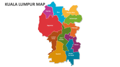 Kuala Lumpur Map for Google Slides and PowerPoint - PPT Slides