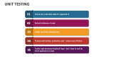 Unit Testing Template for PowerPoint and Google Slides - PPT Slides