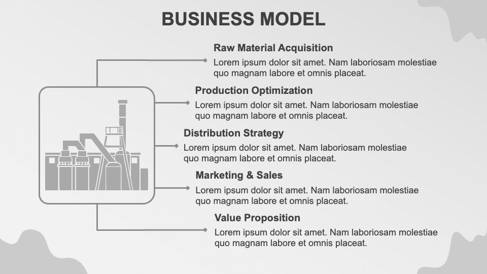 Cement Factory Business Plan PowerPoint and Google Slides Template ...