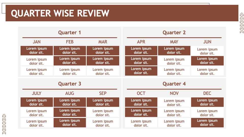 Quarterly Business Review (QBR) Presentation for Google Slides and ...
