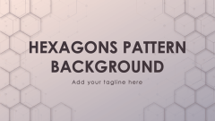 Free Hexagons Pattern Background Presentation for Google Slides and ...