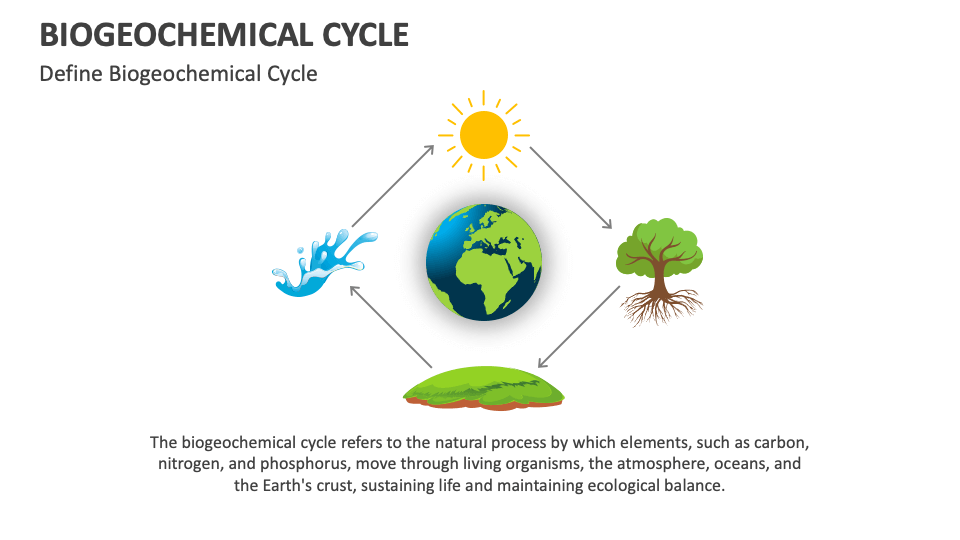Biogeochemical Cycle PowerPoint and Google Slides Template - PPT Slides Biogeochemical Cycle PowerPoint and Google Slides Template - PPT Slides