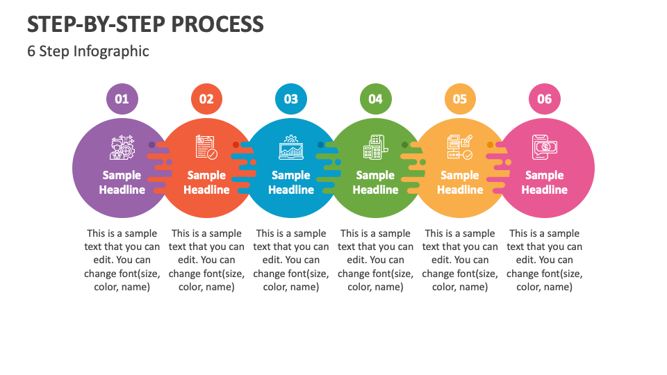 Step-by-Step Process PowerPoint and Google Slides Template - PPT Slides
