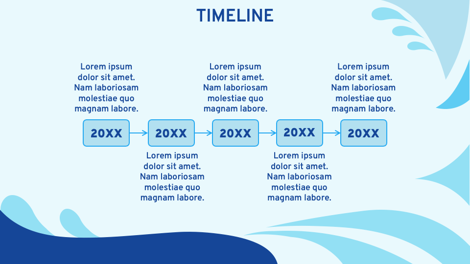 Ocean Waves Presentation Theme for PowerPoint and Google Slides - PPT ...