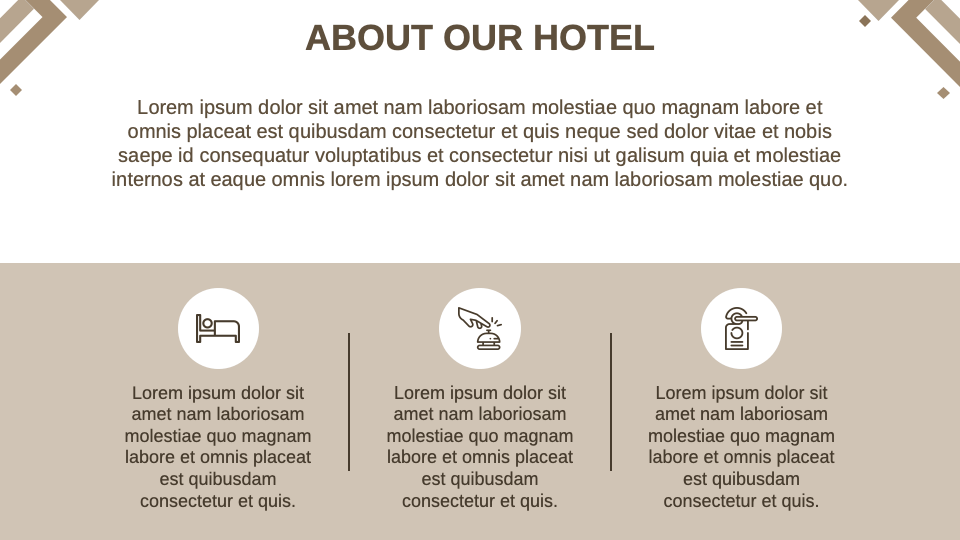 Free Hotel Presentation Theme for Google Slides and PowerPoint