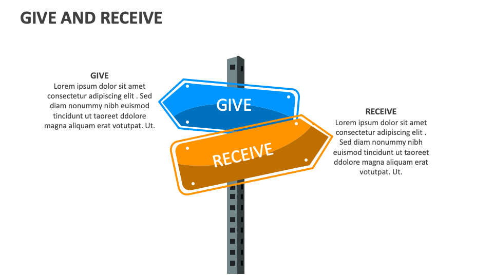 Give and Receive Template for PowerPoint and Google Slides - PPT Slides