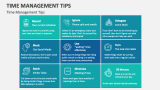 Time Management Tips PowerPoint and Google Slides Template - PPT Slides