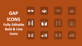 Gap Icons for Google Slides and PowerPoint