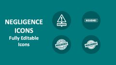 Negligence Icons for Google Slides and PowerPoint