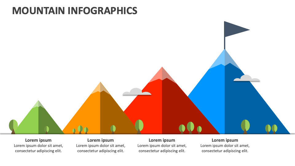 Mountain Infographics Template for PowerPoint and Google Slides - PPT ...