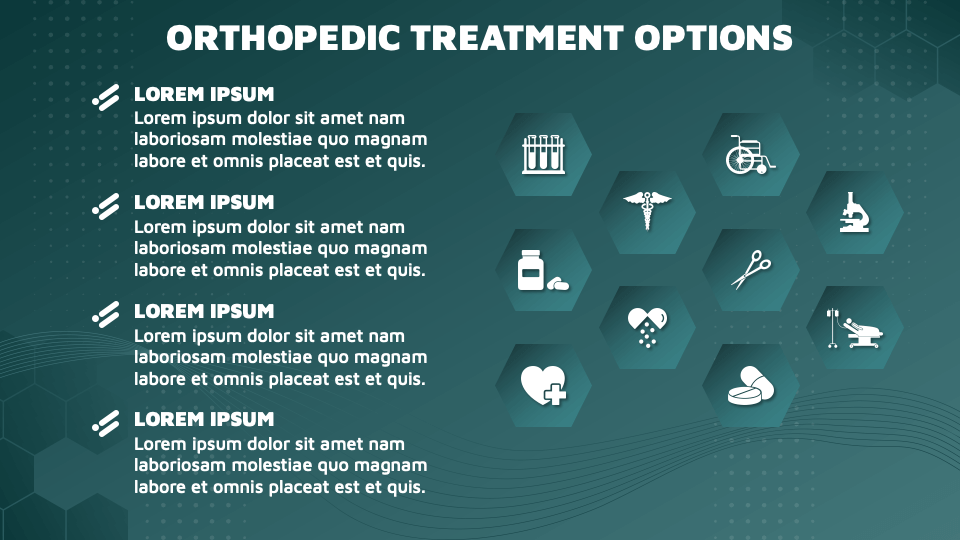 Free Medical Orthopedic Presentation Template for Google Slides and PowerPoint - PPT Slides